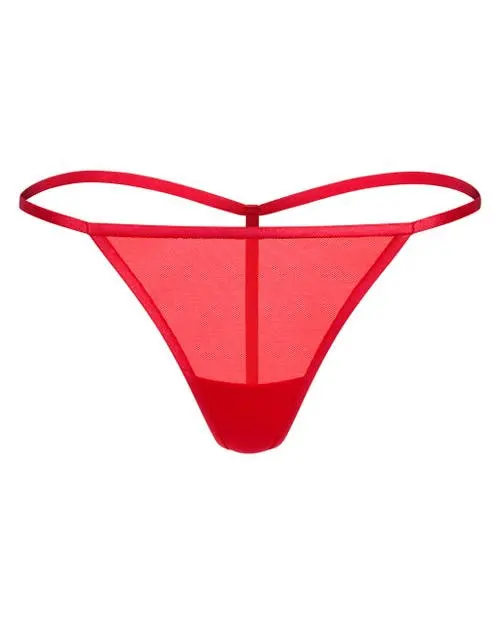 ADORE ME Fantasia G-string Panties - Dark Red