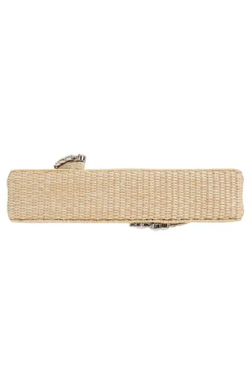 L’ALINGI Karma Crystal Handle Clutch