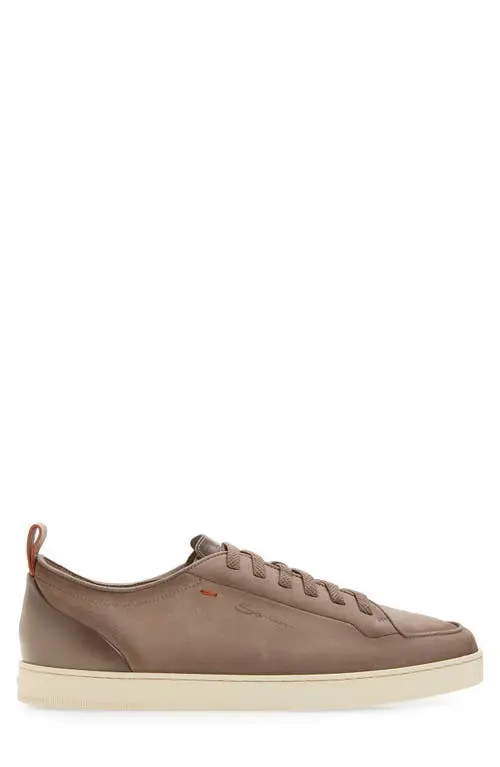 Santoni Off Duty Slip-on Sneaker - Beige