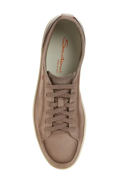 Santoni Off Duty Slip-on Sneaker - Beige