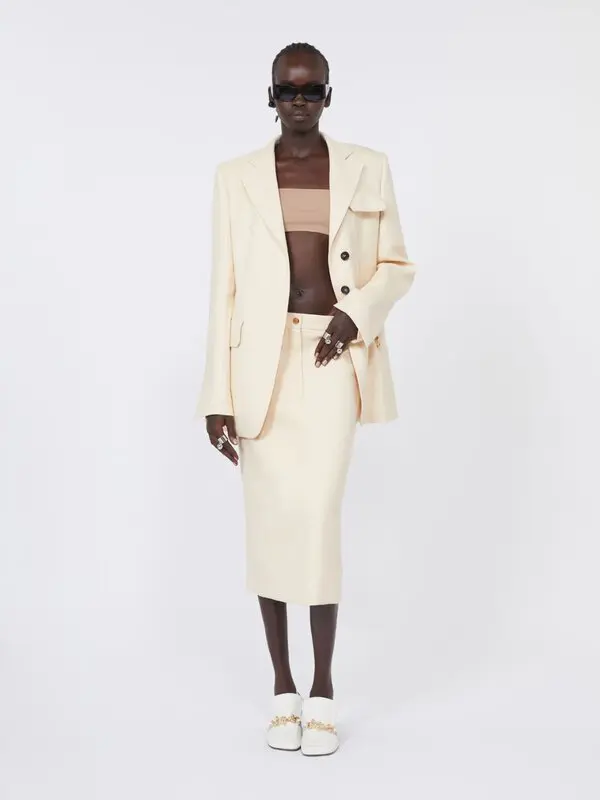Max Mara Gabardine Blazer