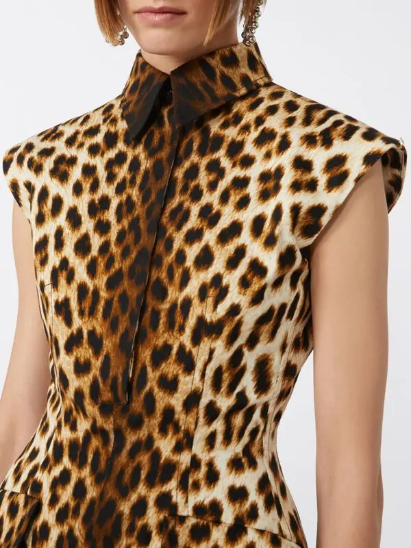 Max Mara Hourglass Cotton Dress