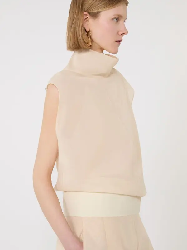 Max Mara Cotton Voile Blouse