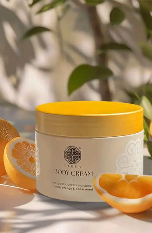 TIELA Perfume Nourishing Body Cream - Yellow