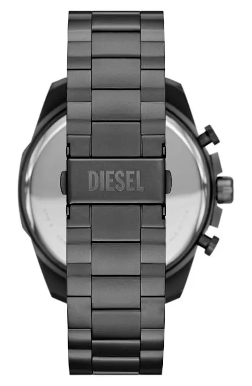 DIESEL® Mega Chief Chronograph Bracelet Watch - Gray