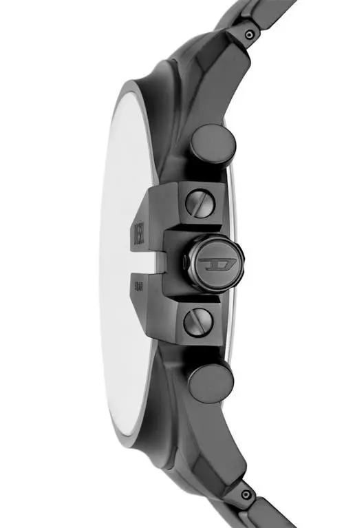 DIESEL® Mega Chief Chronograph Bracelet Watch - Gray