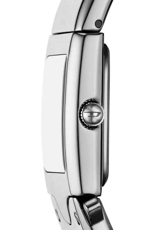 DIESEL® Curb Chain Bracelet Watch - Silver