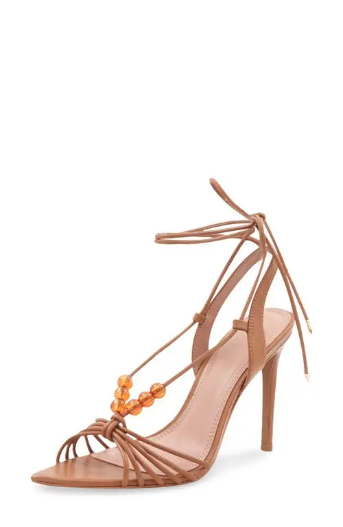 Bcbgmaxazria Thelma Ankle Wrap Sandal - Cacau