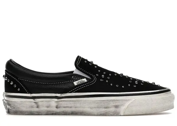 VANS Lx Classic Slip-on Studded Sneakers - Black