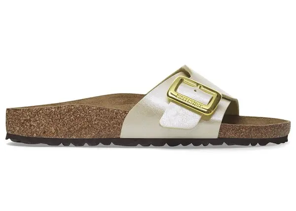 BIRKENSTOCK Catalina Luxe Buckle Birkoflor - Graceful Pearl White