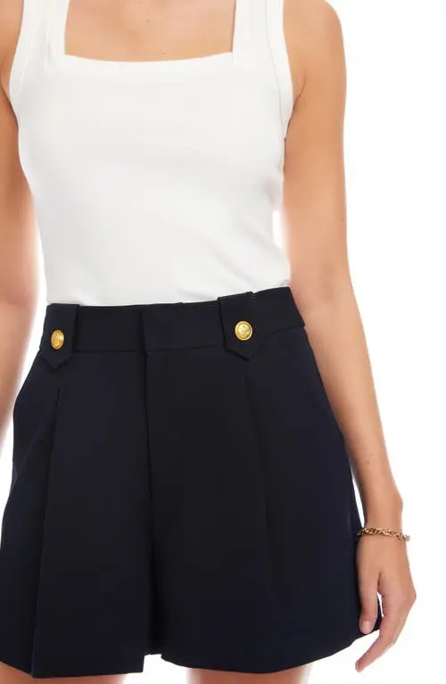 Fifteen Twenty Cassidy Pleated Shorts
