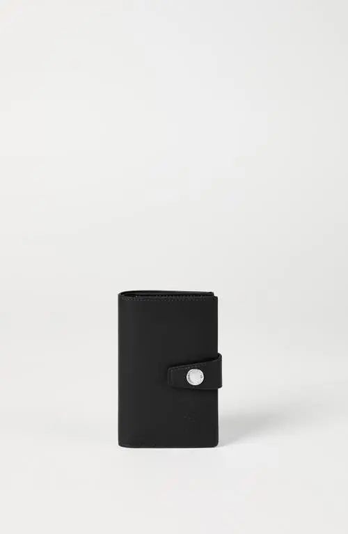 Brunello Cucinelli Leather Wallet With Zipper