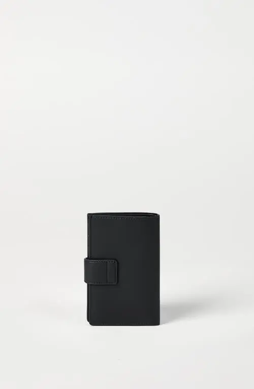 Brunello Cucinelli Leather Wallet With Zipper