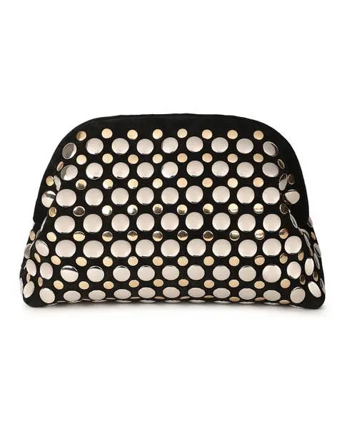 Rafe New York Aya Studded Frame Clutch - Black
