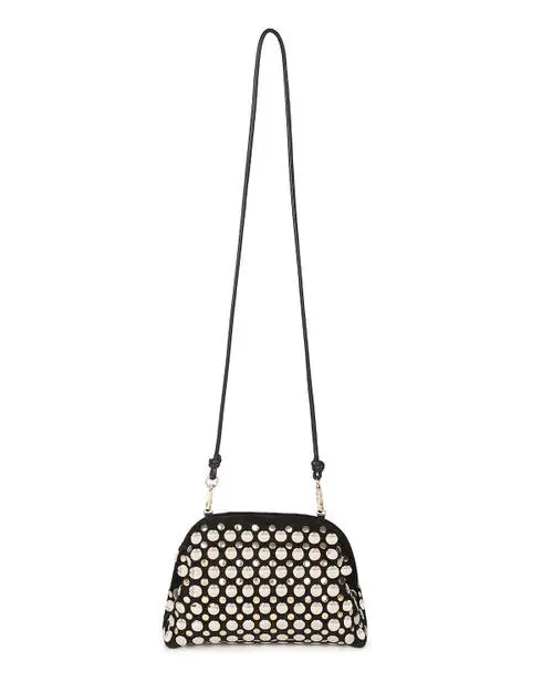 Rafe New York Aya Studded Frame Clutch - Black