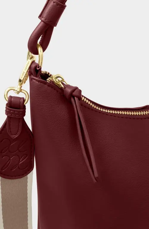 KATIE LOXTON Hallie Satchel Bag - Cherry