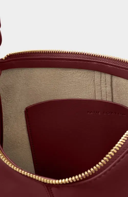 KATIE LOXTON Hallie Satchel Bag - Cherry