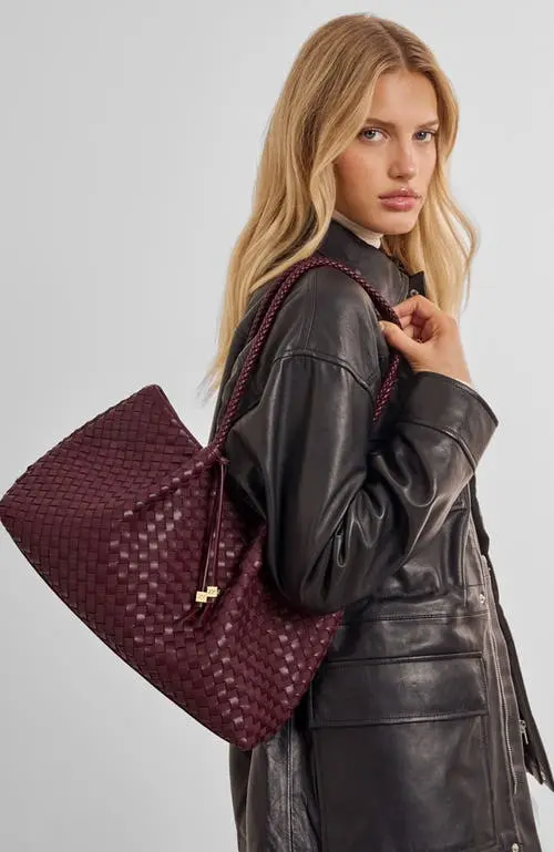 KATIE LOXTON Nova Small Shoulder Tote - Cherry Mixed