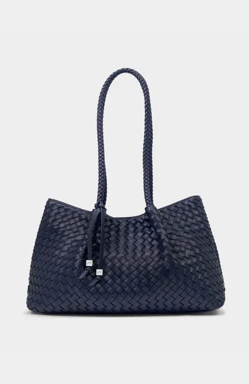 KATIE LOXTON Nova Small Shoulder Tote - Navy