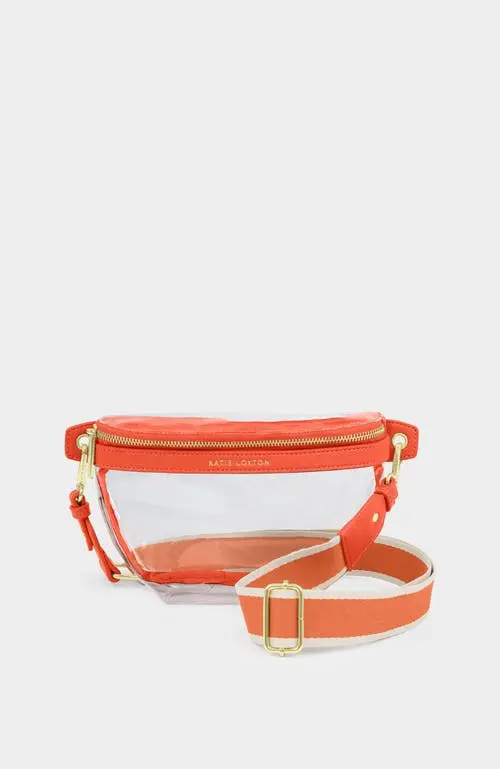 KATIE LOXTON Stadium Belt Bag - Deep Orange