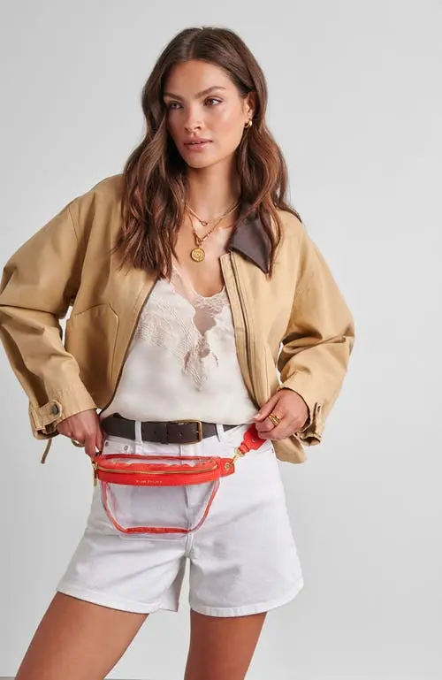 KATIE LOXTON Stadium Belt Bag - Deep Orange