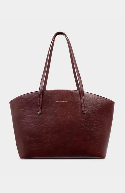 KATIE LOXTON Harlyn Work Tote Bag - Cherry Distressed