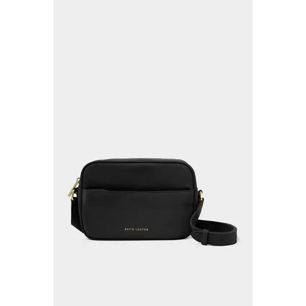 KATIE LOXTON Nylon-luxe Crossbody Bag - Black