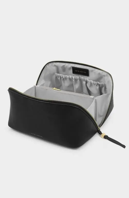 KATIE LOXTON Soho Large Makeup Bag - Black