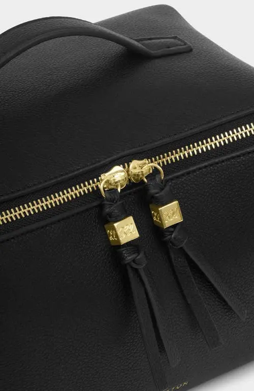 KATIE LOXTON Soho Large Makeup Bag - Black