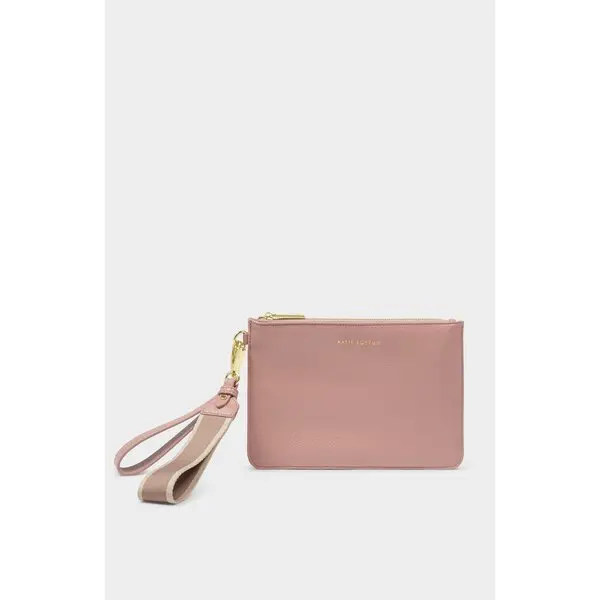 KATIE LOXTON Hallie Wristlet Pouch - Pink Heather