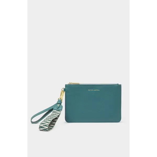 KATIE LOXTON Hallie Wristlet Pouch - Teal