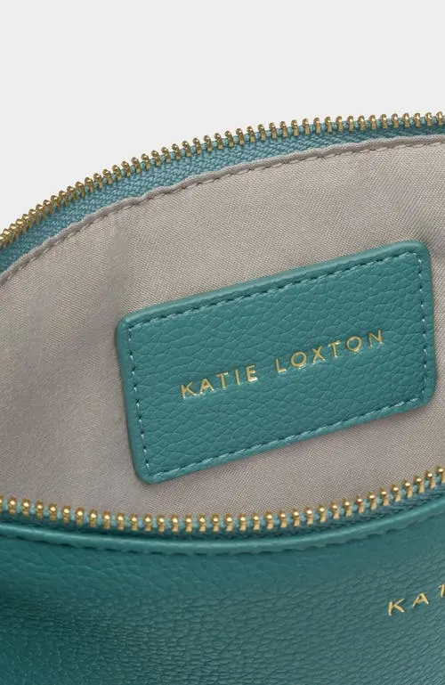 KATIE LOXTON Hallie Wristlet Pouch - Teal