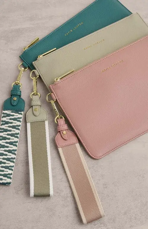 KATIE LOXTON Hallie Wristlet Pouch - Teal