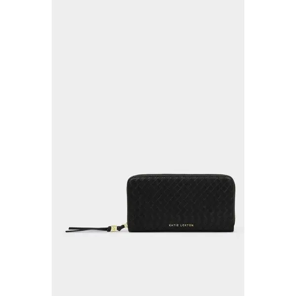 KATIE LOXTON Nova Large Purse - Black