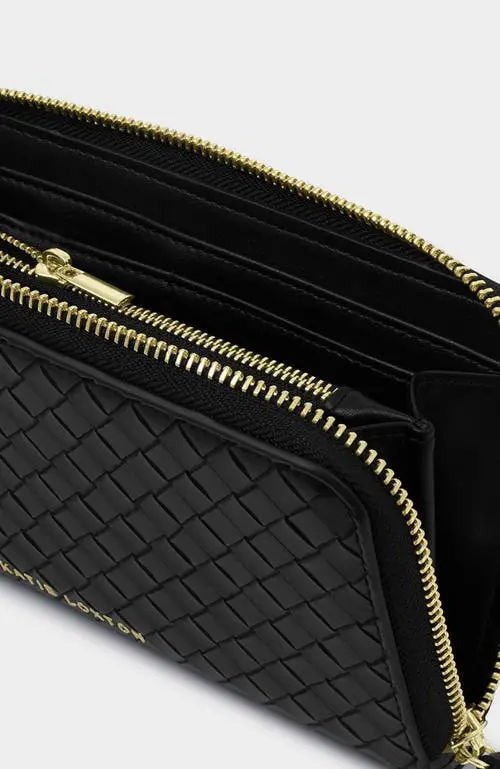 KATIE LOXTON Nova Large Purse - Black