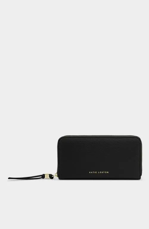 KATIE LOXTON Lottie Large Purse - Black