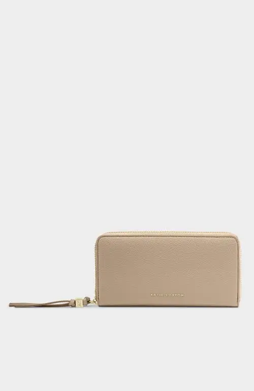 KATIE LOXTON Lottie Large Purse - Light Taupe