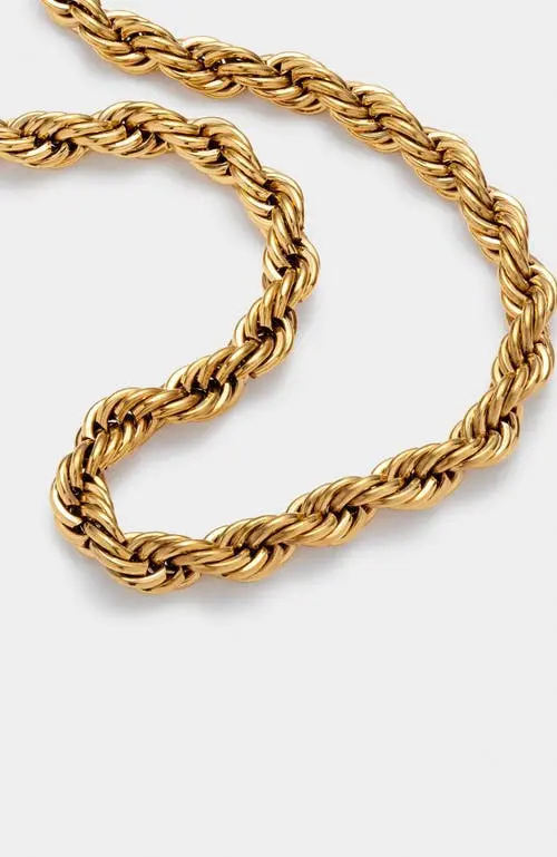 KATIE LOXTON Reine Rope Chain Necklace