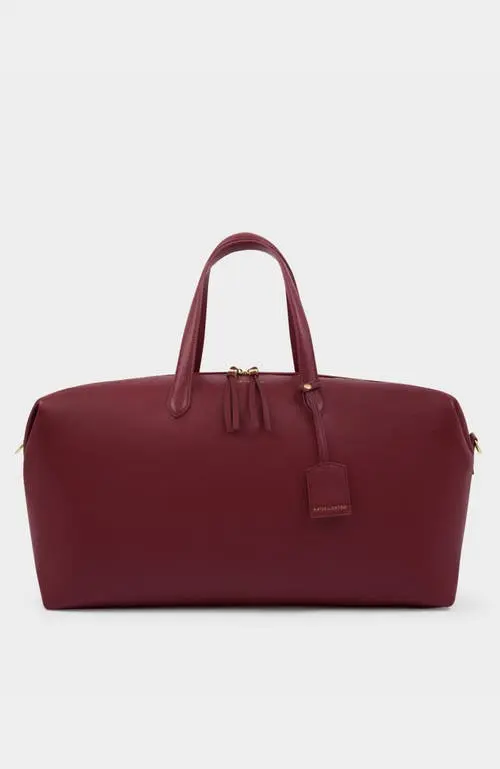 KATIE LOXTON Soho Weekender Bag - Cherry