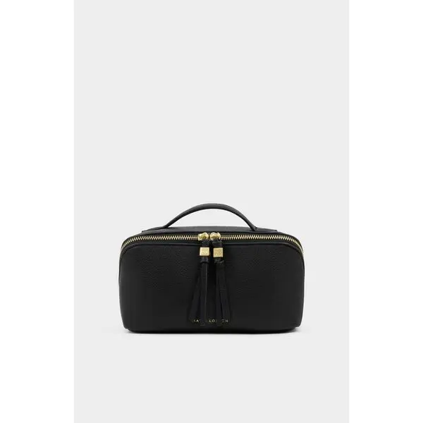 KATIE LOXTON Soho Medium Makeup Bag - Black