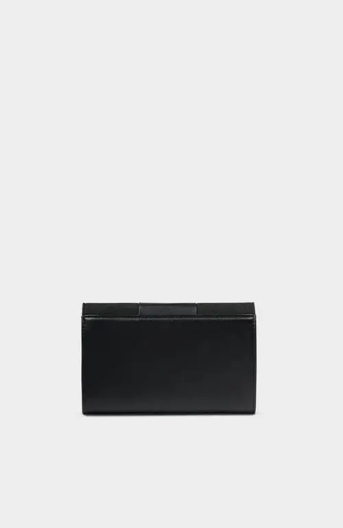 KATIE LOXTON Taya Woven Purse - Black