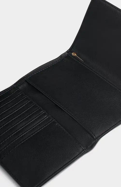 KATIE LOXTON Taya Woven Purse - Black