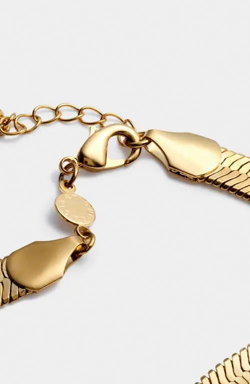 KATIE LOXTON Ciana Large Snake Chain Bracelet