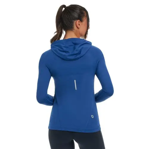 BLOQUV Full Zip Hoodie Jacket - Navy