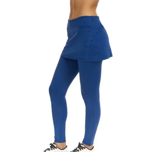 BLOQUV Skirt With Leggings - Navy