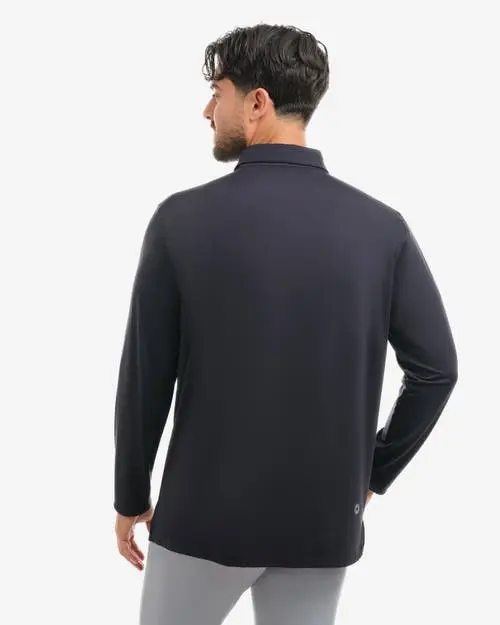 BLOQUV Long Sleeve Collared Shirt With Sun And Uv Protection