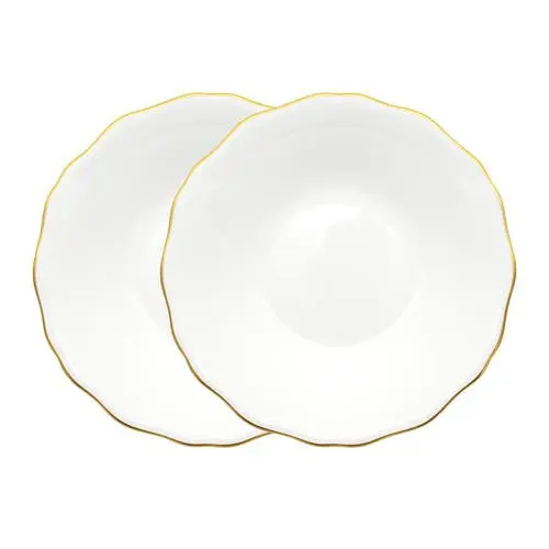 TWIG NEW YORK Amelie Set Of 2 Soup & Pasta Bowl - Brushed Gold