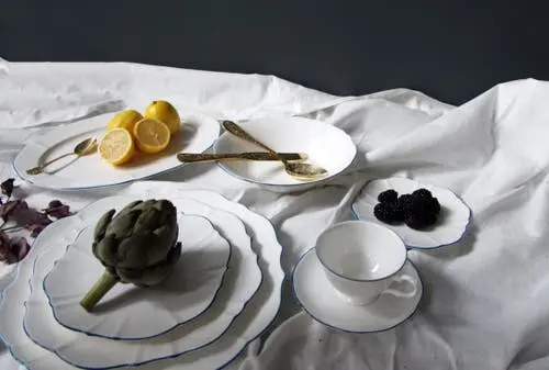 Twig New York Amelie Oval Platter - Forest Green