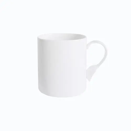 TWIG NEW YORK Cutlery White Oval Mug