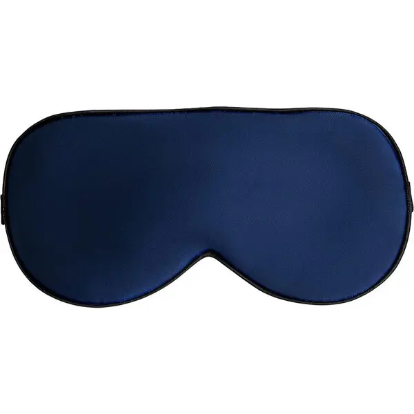 SILKSILKY Pure Silk Elastic Band Sleep Eye Mask - Darkblue